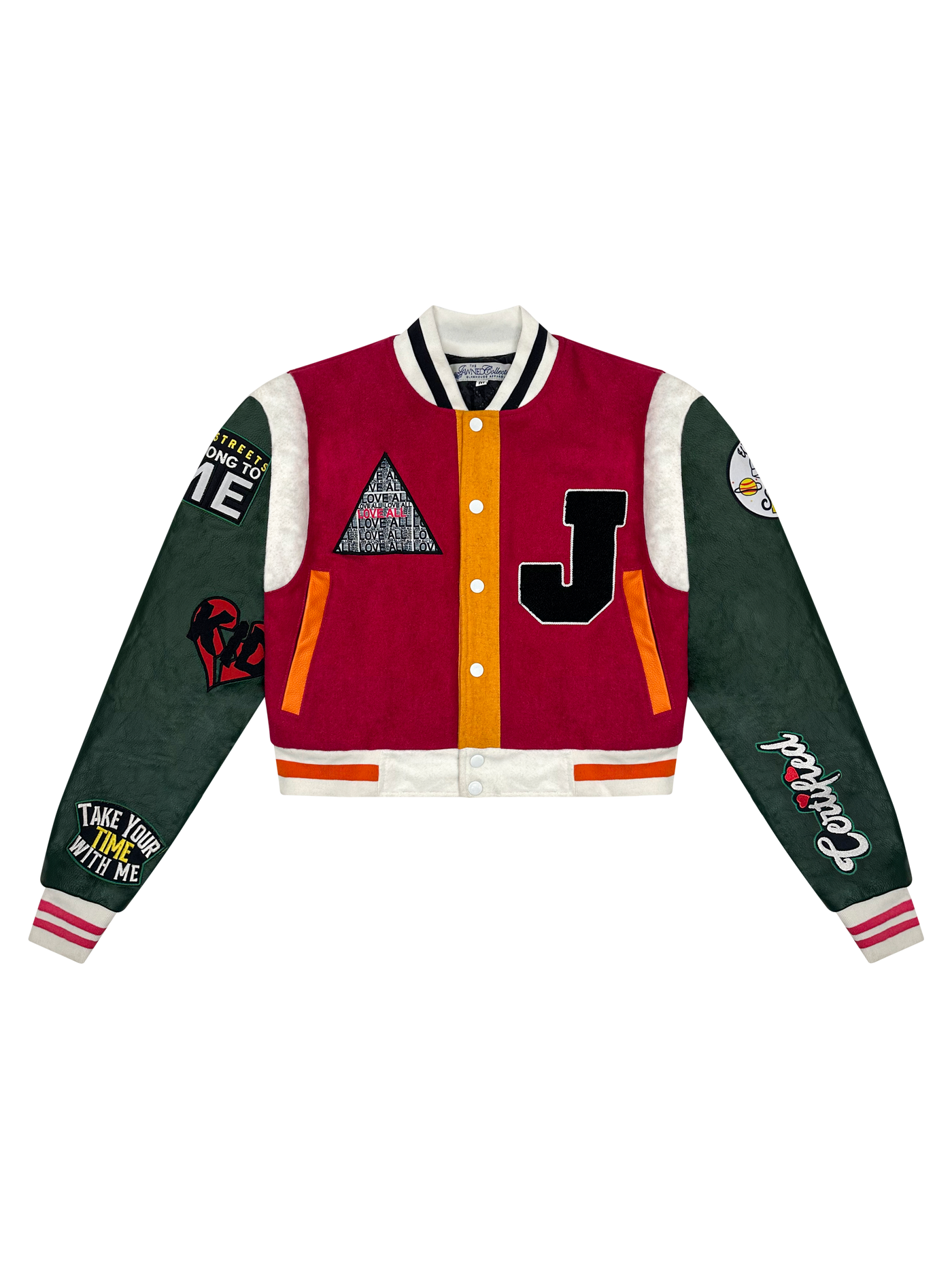 Lover Girl DELUXE Varsity Jacket Pink